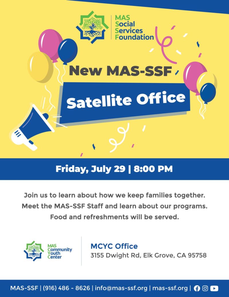 New MAS-SSF Satellite Office - Social Services Foundation